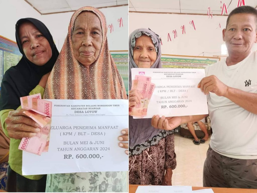 Pemdes Loyow Salur BLT DD Tahun 2024 Bulan Mei-Juni | Waktu News