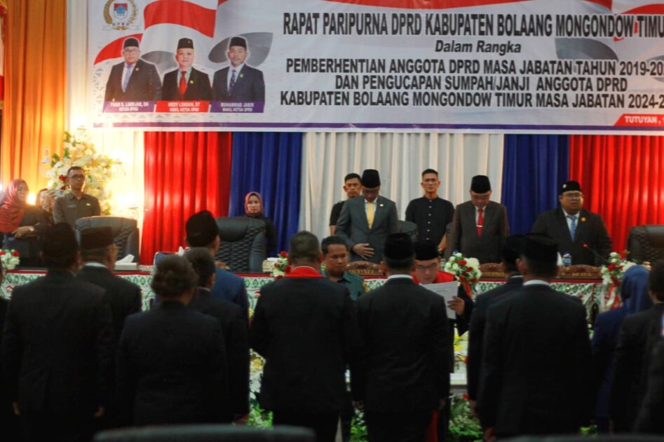 Sah! 20 Anggota DPRD Boltim 2024-2029 Resmi Dilantik, Ini Daftar ...