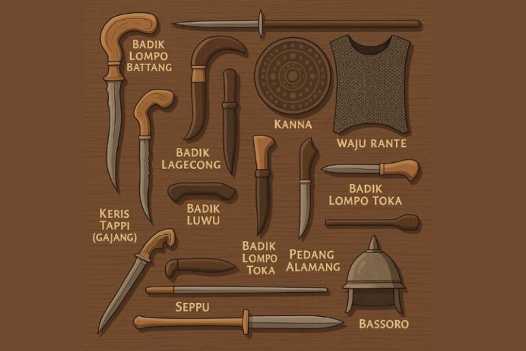 Senjata Tradisional Sulawesi Selatan: Pilar Budaya Bugis-Makassar yang ...